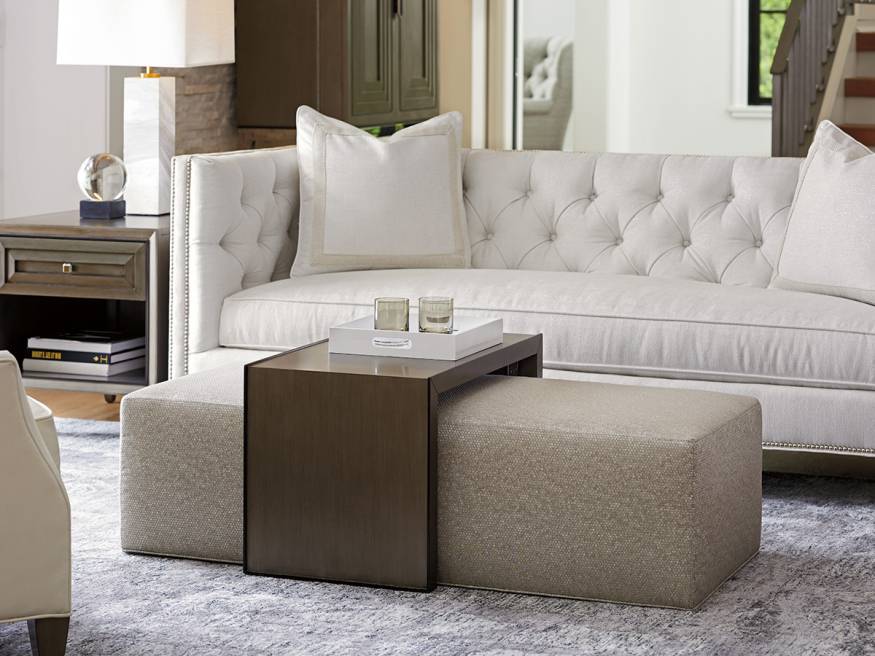 1264-25T | Savona Cocktail Ottoman With Slide | Ariana| Lexington