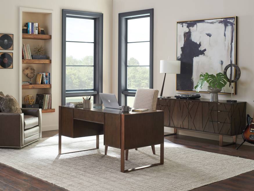 190-411 | Structure Desk | Cross Effect| Lexington Home Brands