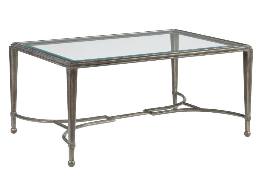 2011-945-46 | Sangiovese Small Rectangular Cocktail Table | Metal