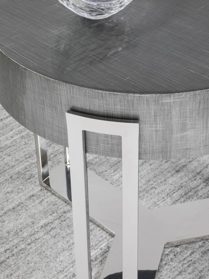 2203-953 | Iridium Round End Table | Signature Designs| Lexington