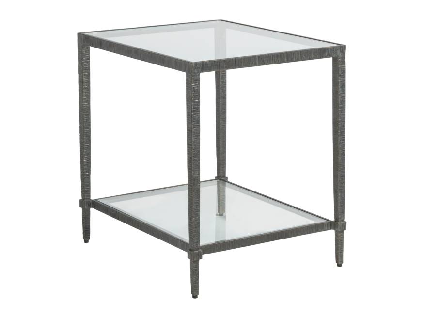 2233-953-46 | Claret Rectangular End Table | Metal Designs| Lexington
