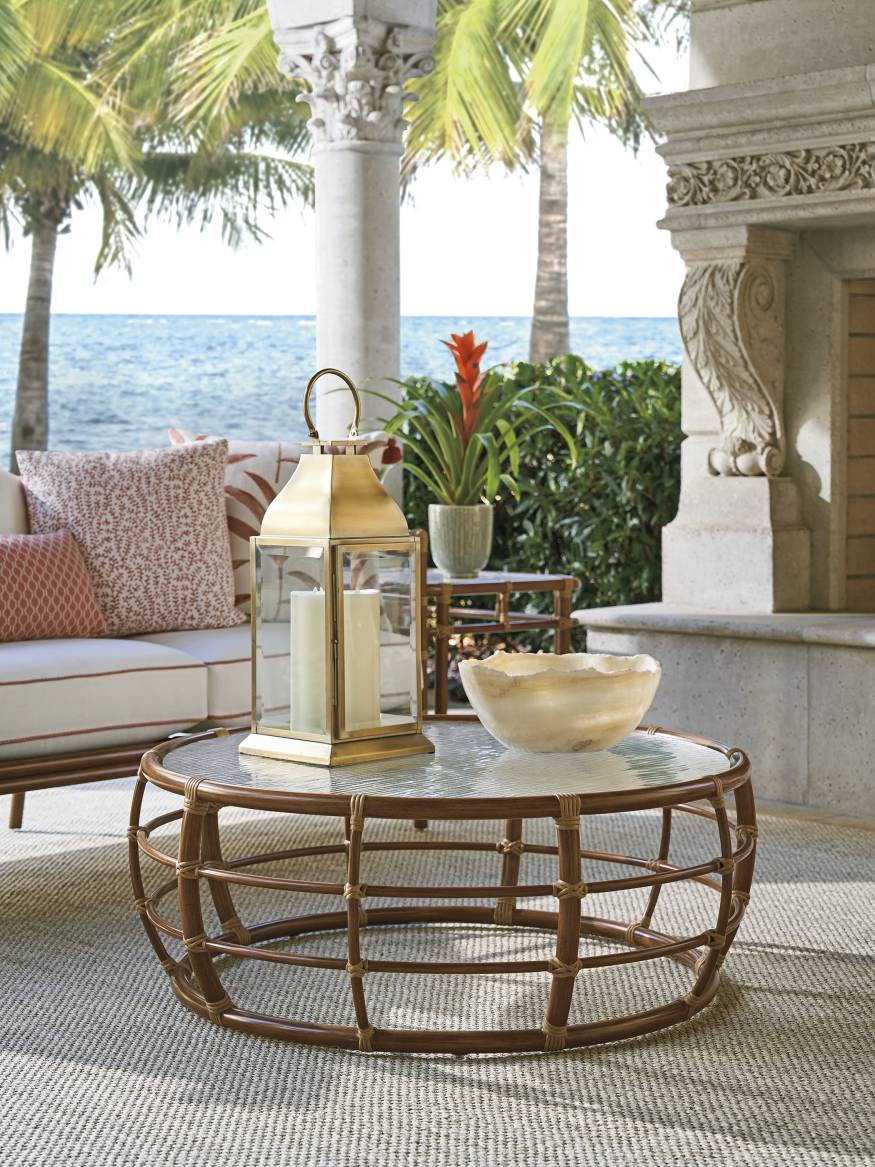 3360-943 | Round Cocktail Table | Sandpiper Bay| Lexington Home Brands