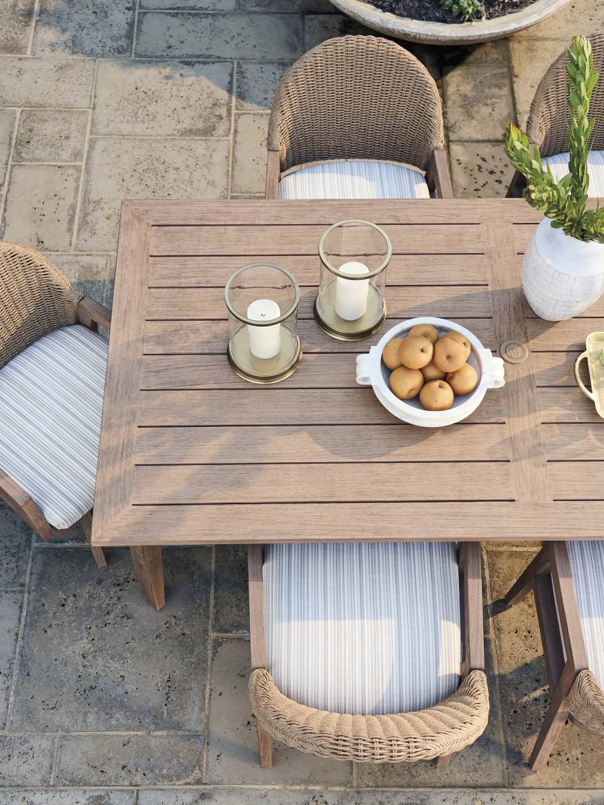 3380-877 | Teak Rectangular Dining Table | Isle Of Palms| Lexington