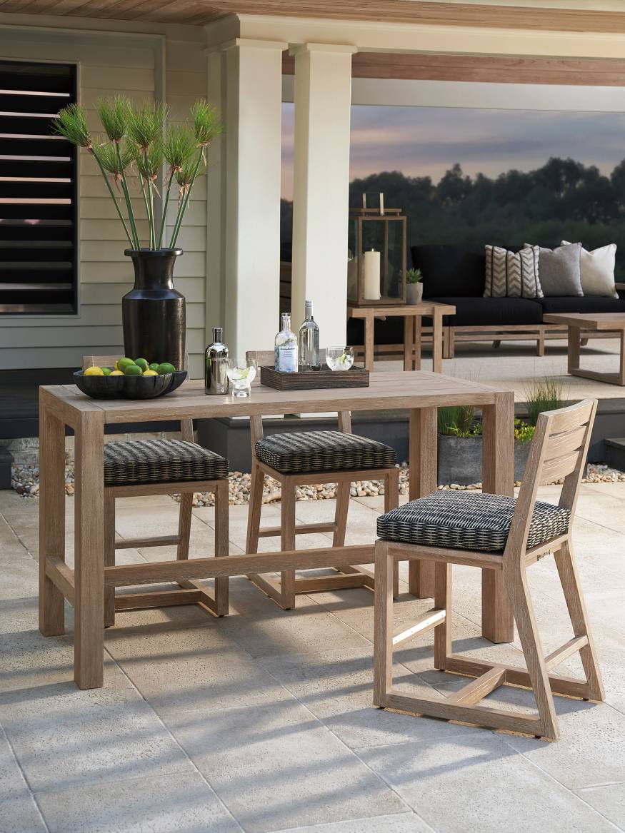 3450-873 | High/Low Bistro Table | Stillwater Cove| Lexington Home