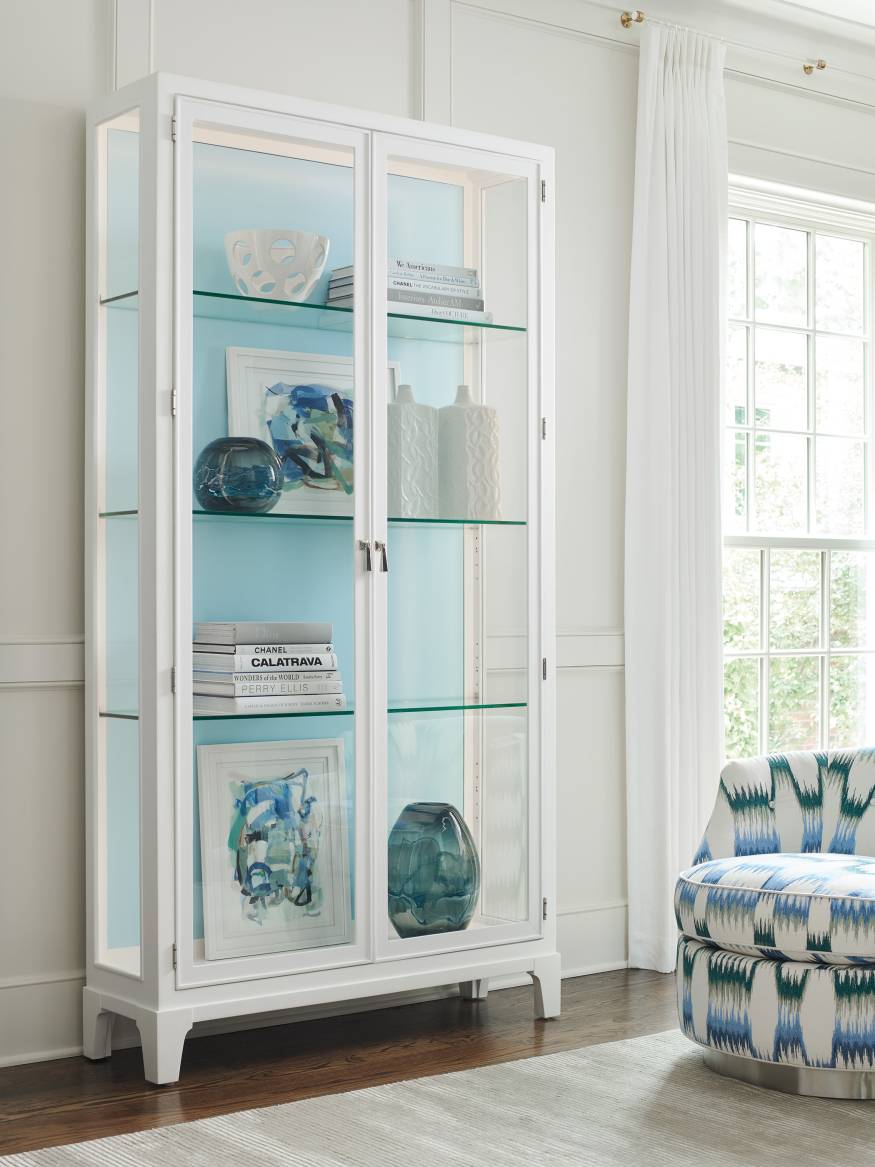 415-864-LB | Lakeshore Curio Sky Blue Back Panel | Avondale|