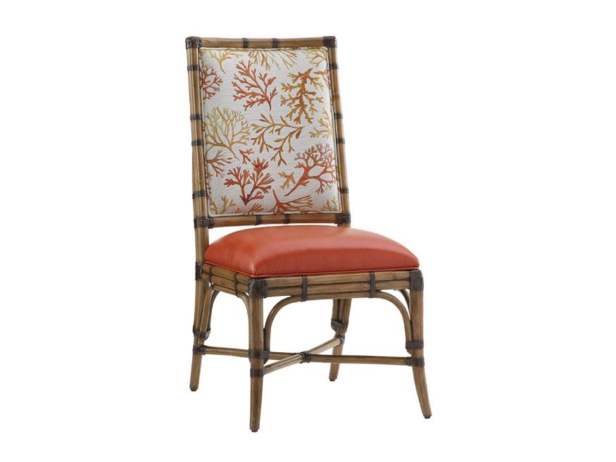 558-882 | Summer Isle Upholstered Side Chair | Twin Palms| Lexington