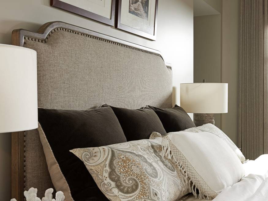 561-144HB | Stone Harbour Upholstered Headboard | Cypress Point|