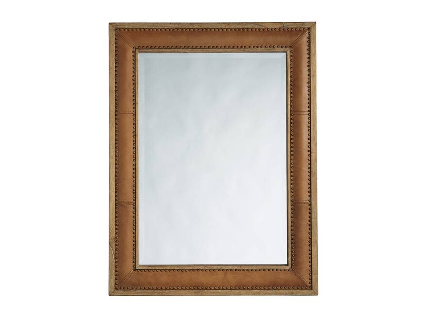 566-205 | Dominica Leather Rectangular Mirror | Los Altos| Lexington
