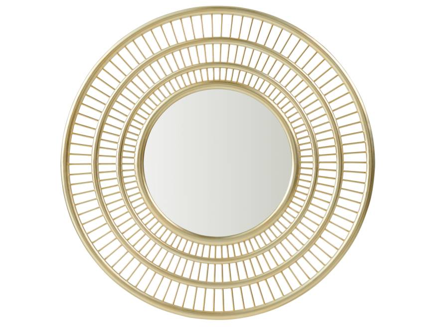 575-201 | Ambrose Round Mirror | Palm Desert| Lexington Home Brands