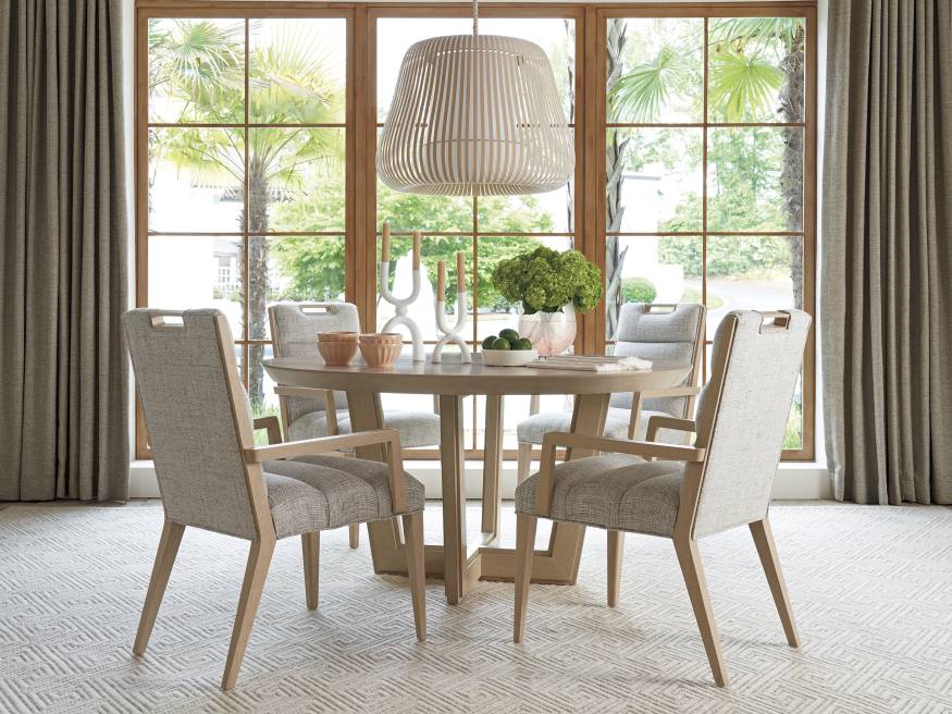 578-875C | Hanson Round Dining Table | Sunset Key| Lexington Home