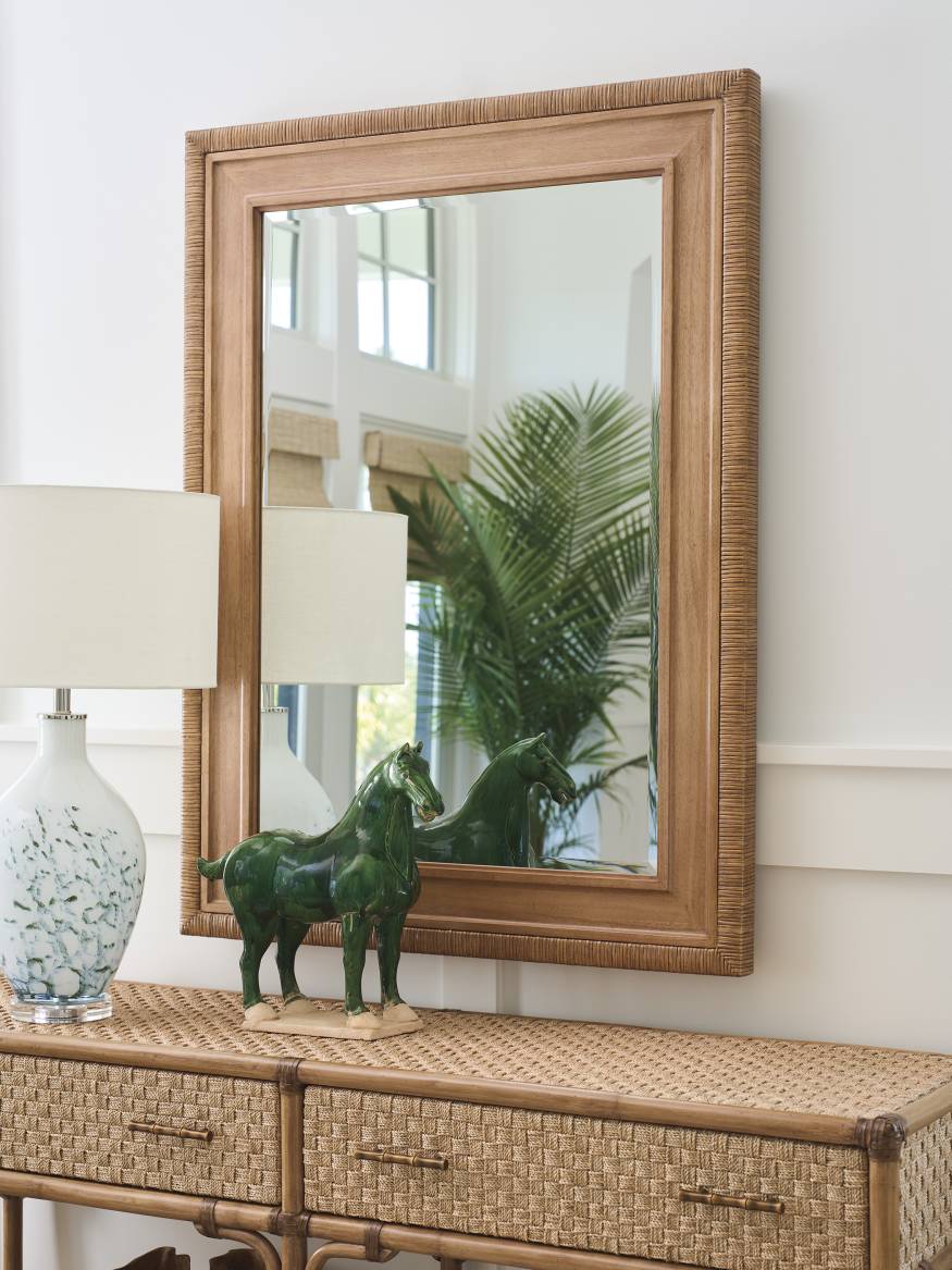 579-205 | Illusions Rectangular Mirror | Key Biscayne| Lexington Home