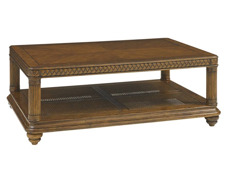 593-945 | Vineyard Point Rectangular Cocktail Table | Bali Hai|