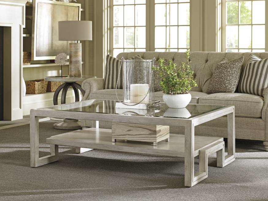 714-943 | Saddlebrook Rectangular Cocktail Table | Oyster Bay|