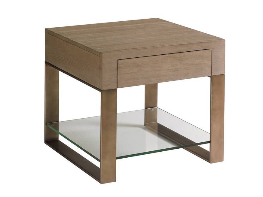 725-957 | Empire Square End Table | Shadow Play| Lexington Home Brands