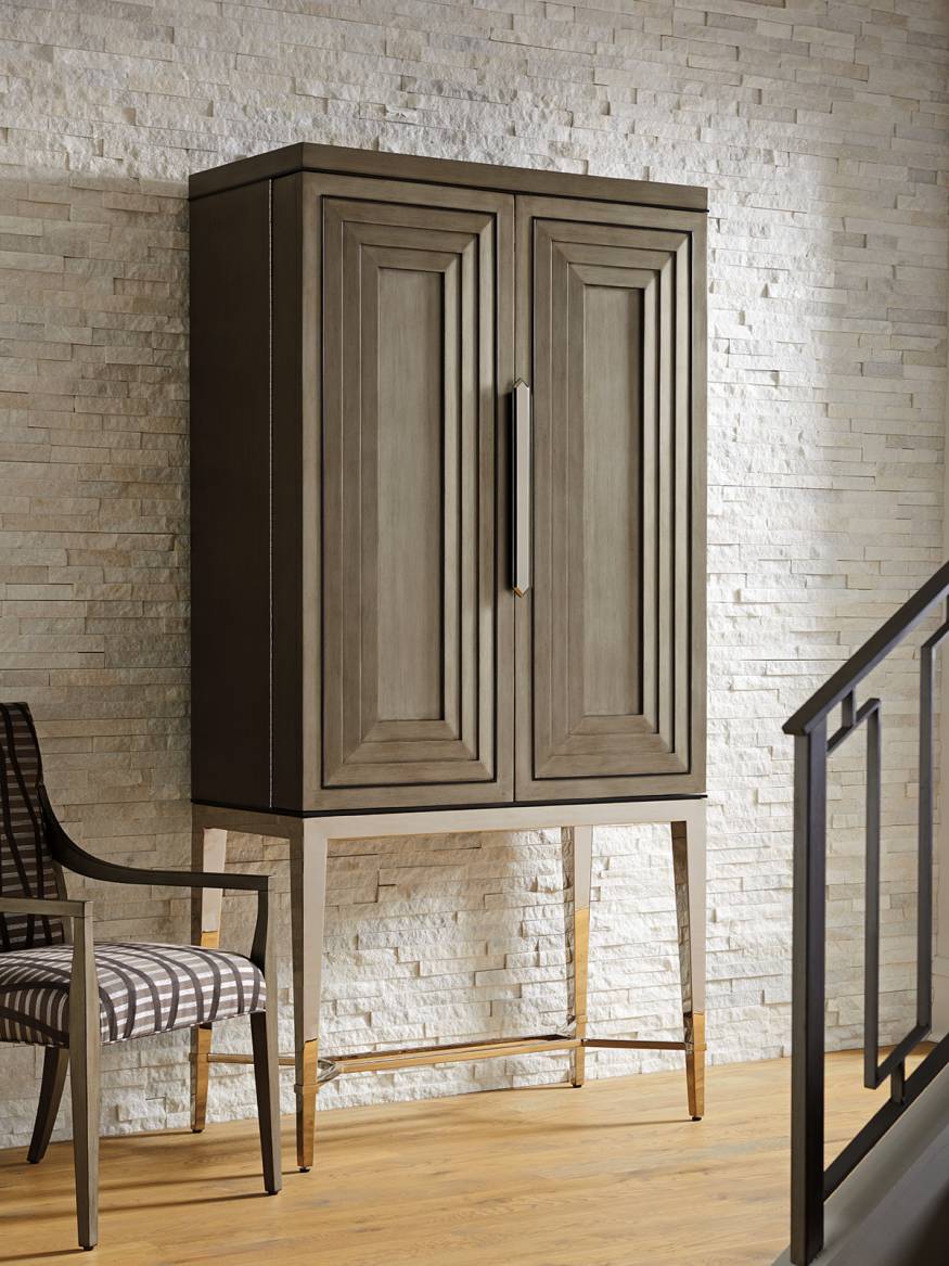 732-961C | Cheval Bar Cabinet | Ariana| Lexington Home Brands