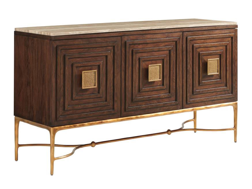 740-869C | Tiburon Sideboard With Stone Top | Silverado| Lexington