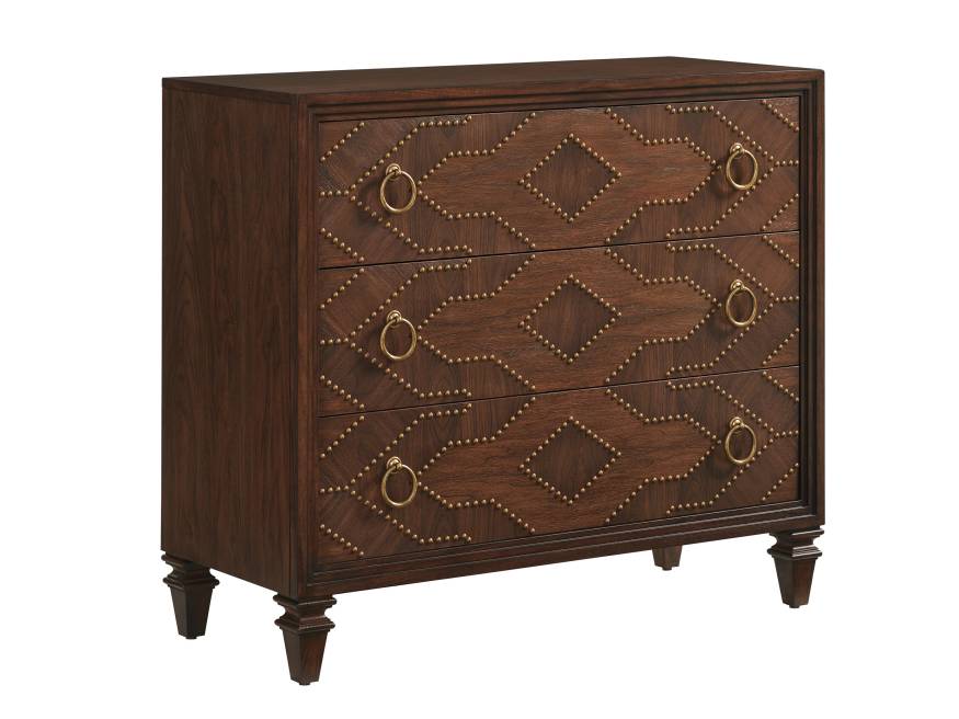 740-973 | Woodland Drawer Hall Chest | Silverado| Lexington Home
