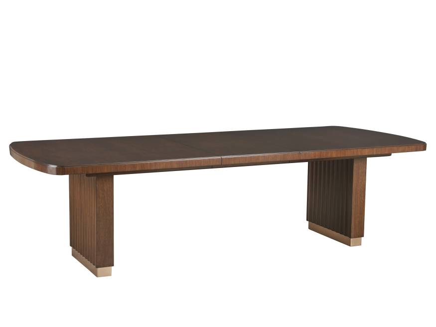 743-876C | Portman Double Pedestal Dining Table | Rendezvous|