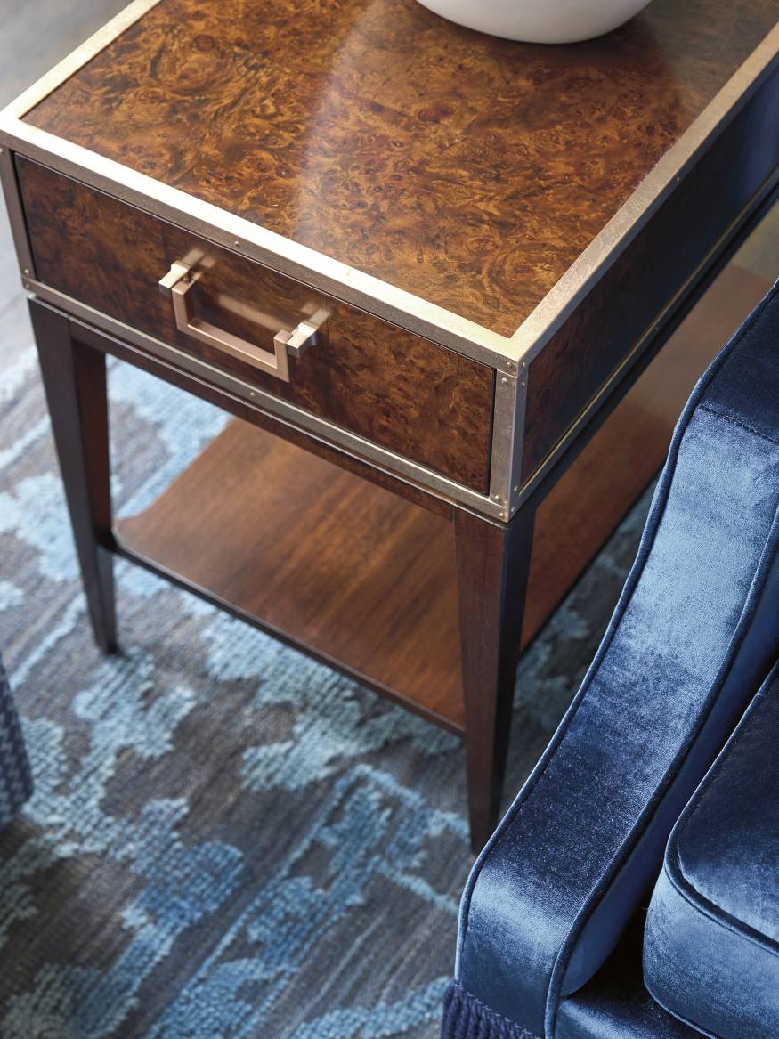 743-958 | Shelton Box On Stand End Table | Rendezvous| Lexington Home