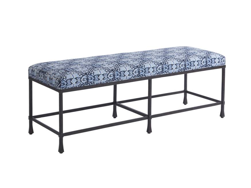 920-537 | Ruby Red Bench | Newport| Lexington Home Brands