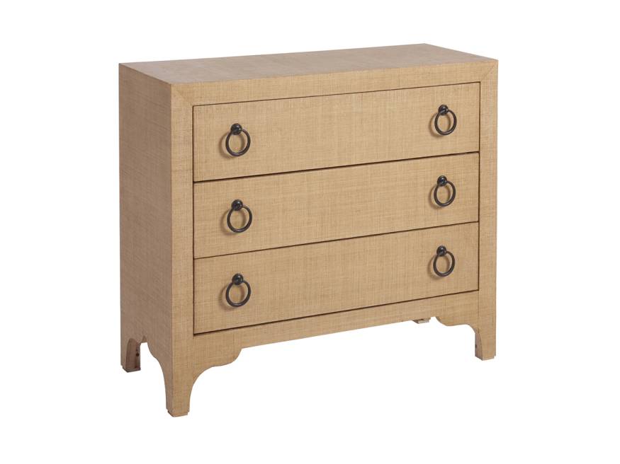 920-974 | Balboa Island Raffia Hall Chest | Newport| Lexington Home