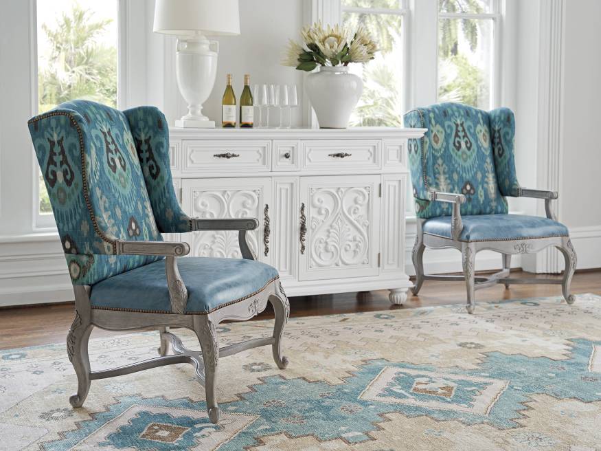 LL5575-11 | Patras Leather Chair | Barclay Butera Upholstery|