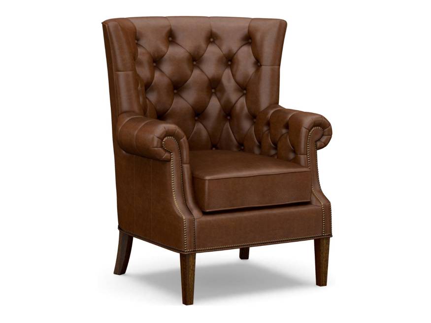 LL7986-11 | Suffolk Leather Chair | Lexington Leather| Lexington Home